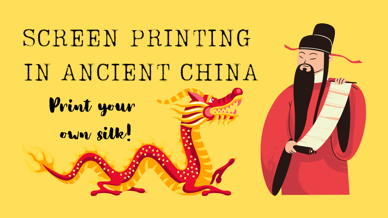 Ancient Chinese Screen Printing From The Song Dynasty - ANGELIC SCALLIWAGS