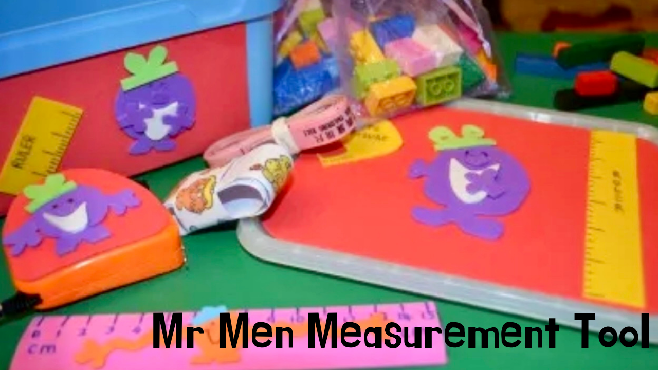 Learning Maths with Mr Men {Mr Men Measuring Box} - ANGELIC SCALLIWAGS