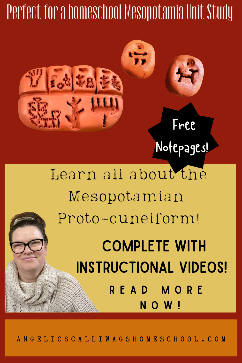 Proto-cuneiform Homeschool Lesson - ANGELICSCALLIWAGS