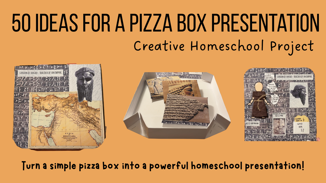 Pizza Box Presentation Ideas - ANGELIC SCALLIWAGS